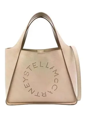 Stella McCartney Logo Tote - Neutrals