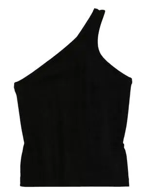 AGOLDE Fine-ribbed Top - Black