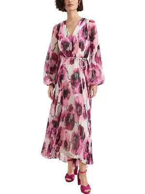 PHASE EIGHT Floral Maxi Dress - Pink