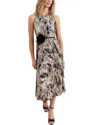 PHASE EIGHT Sandra Dress - Black/ivory