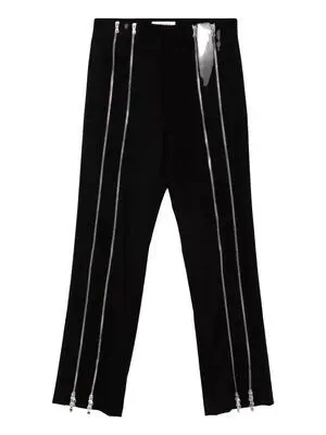 Monse Zipped Tailored Trousers - Black