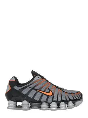 Nike Shox Tl Sneakers - Light Smoke Grey/black/bright Mandarin