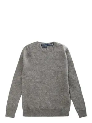 Polo Ralph Lauren Cashmere Long Sleeve Pullover - Battalion Grey Heather