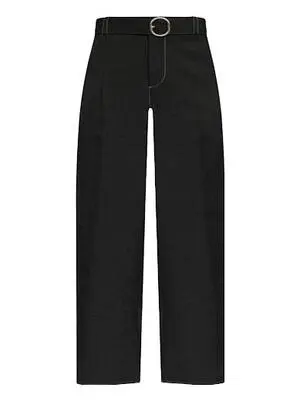 JIL SANDER Loose Fit Pants - Black