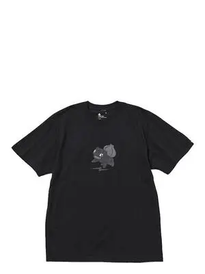 FRAGMENT X Pokemon Thunderbolt Project Bulbasaur Front Print Tee Shirt - Black