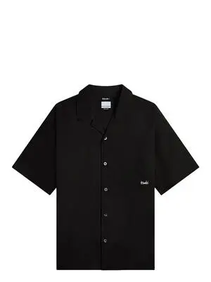 Ksubi Logo-embroidered Shirt - Black