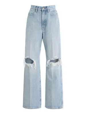 RÙADH The Quinn Rigid High-Rise Straight-Leg Jeans