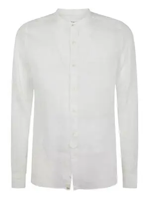 TINTORIA MATTEI 954 Linen Shirt - White
