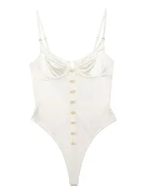 Kiki De Montparnasse Temptress Bodysuit - Neutrals
