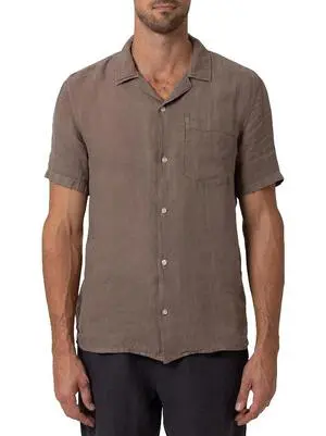 MAVI Linen Camp Shirt - Brindle