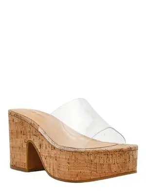 Steve Madden Steve Madden Trippy Platform Sandals Clear