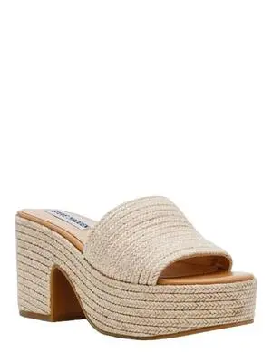 Steve Madden Steve Madden Trippy Platform Sandals Natural