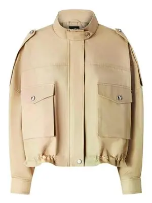 Pinko Mock-neck Jacket - Neutrals