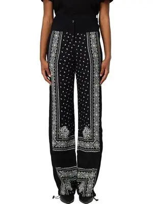 Pinko Printed Pants - Black