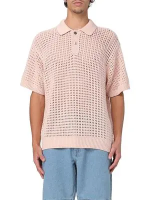 Obey Polo Shirt Men Pink