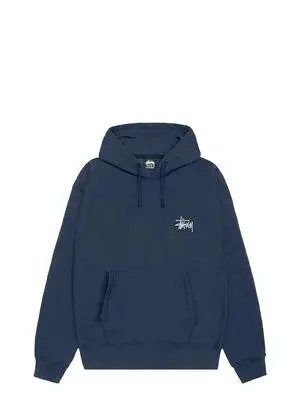 StÜssy Basic Logo Hoodie - Blue