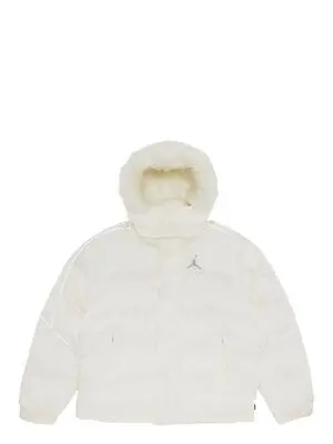 Supreme X Jordan Puffer Jacket - White