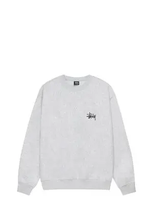 StÜssy Basic Crew 'ash Heather - Grey
