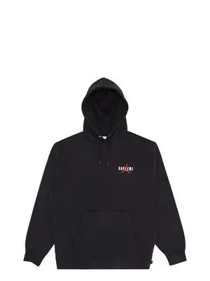 Supreme X Jordan Hooded Sweatshirt - Black