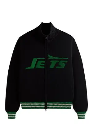 Kith 47 For The Nfl: Jets Wyona Full Zip Sweater - Black