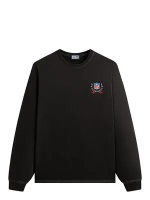 Kith 47 For The Nfl: Giants Vintage Long-sleeve Tee - Black