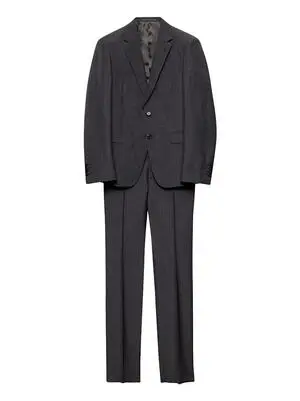 PRADA Mohair-wool Solid Suit