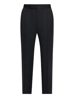 Brioni Melbourne Wool Trousers - Anthracite