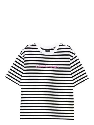 SPORT B. BY AGNÈS B. Stripe T-shirt - Black