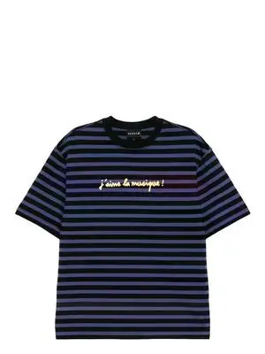 SPORT B. BY AGNÈS B. Stripe T-shirt - Blue