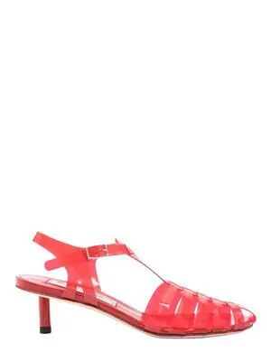 Fiorucci 35mm Jelly Sandals - Red