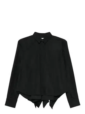 Sacai Panel-detail Shirt - Black