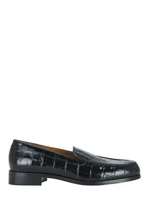 EMME PARSONS Danielle Loafer - Black Croc