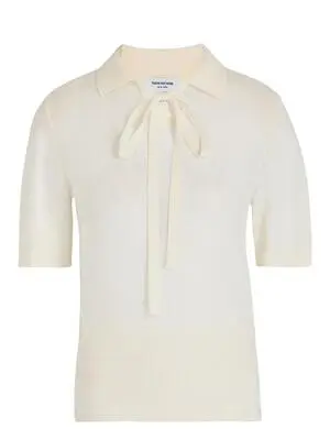 THOM BROWNE Thom Browne Wool Polo Shirt