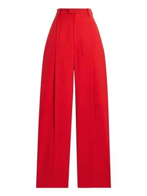 MARNI Marni Grain De Poudre Wool Straight-Leg Pants