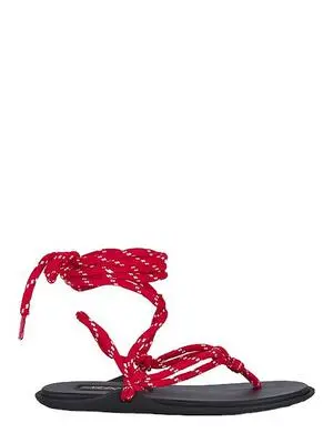 Raye Lillie Sandal - Red & Black