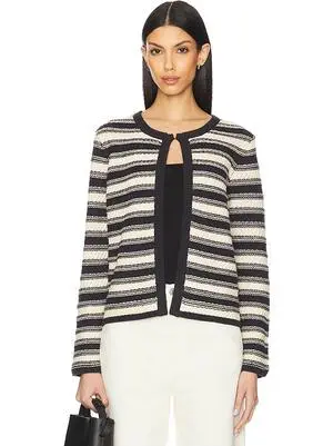 Rails Nelly Cardigan - Navy Oat Stripe