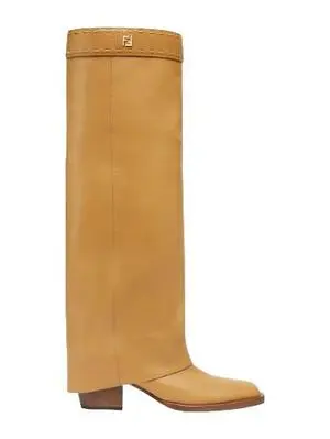 Fendi Fendi Knee High Boots Tan
