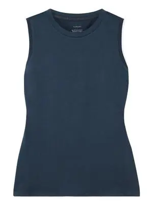 Varley Arton Stretch-jersey Tank - Blue