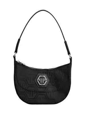 PHILIPP PLEIN Monogram-Jacquard Shoulder Bag