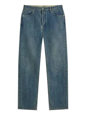 JIL SANDER Regular Fit Five Pocket Selvedge Jeans - Blue