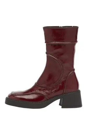 MIISTA Malene Ankle Boots - Red