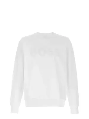BOSS Logo-embellished Sweatshirt - White