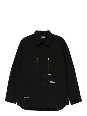 Izzue Logo-print Shirt - Black