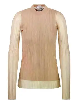 Sportmax Ribbed Long-sleeve Sweater - Neutrals