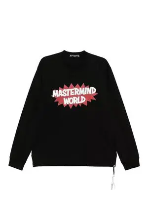 MASTERMIND WORLD Logo-printed T-shirt - Black