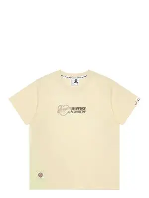 A BATHING APE Aape * Logo-patch T-shirt - Neutrals