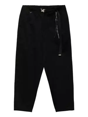 MASTERMIND WORLD Logo-embroidered Trousers - Black
