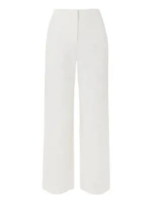 Faithfull The Brand Lya Linen Straight-leg Pants - Ivory