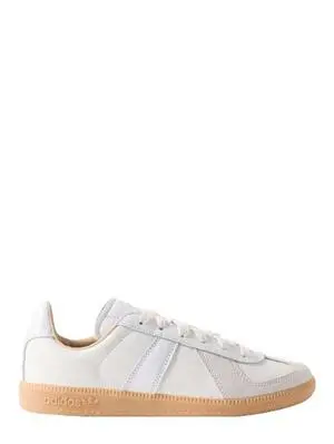 Adidas Originals By Alexander Wang Bw Army Lux Cracked-leather Sneakers - White