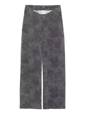 ELENA VELEZ Cotton Trousers - Grey